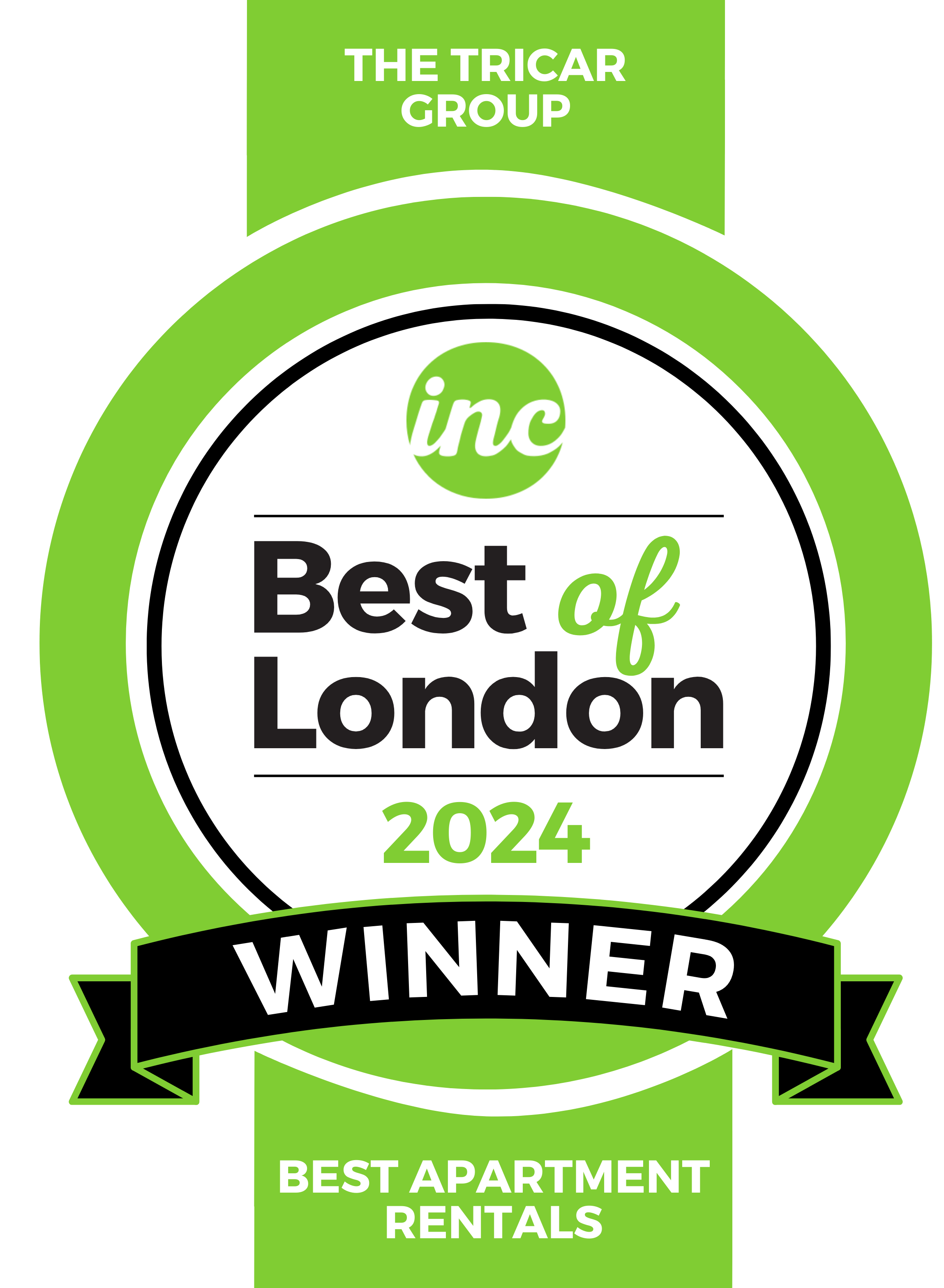 Best of London: Winner - Best Apartment Rentals - Tricar